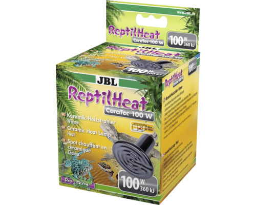 Radiateur céramique pour terrarium JBL Reptilheat 100 W - HORNBACH ...